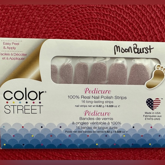 Color Street | Makeup | Color Street Pedicure Nail Polish Strips ...